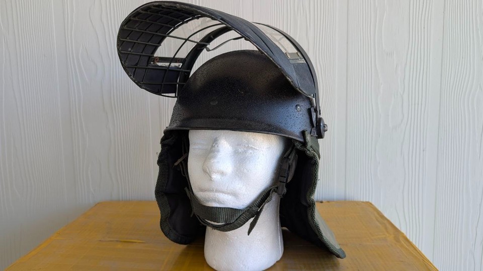 Vietnam RIOT Police Visor Helmet M1 Army 1990s CSCD Army Military ...
