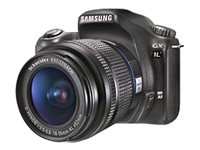 Samsung GX-1L 6.1 MP Digital SLR Camera - Black (Kit w/ AF-S DX 18-55mm ...