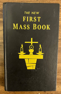 1970 The New MY FIRST MASS BOOK Vintage Catholic Hardcover St Joseph | eBay