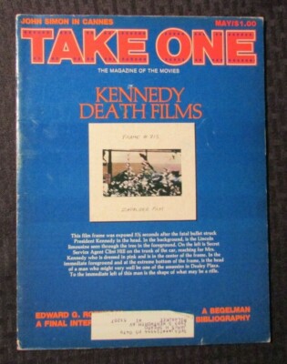 1978 May TAKE ONE Magazine FN- 5.5 Kennedy Death Films | eBay