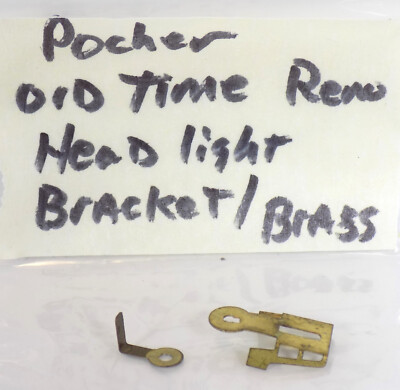 HO / POCHER / OLD TIME / RENO / HEADLIGHT BRACKET / LOCOMOTIVE / BRASS ...