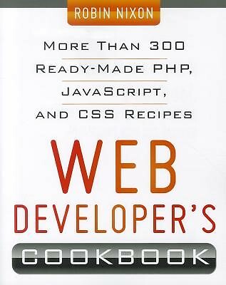 Web Developer's Cookbook by Nixon, Robin -Paperback 9780071794312 | eBay
