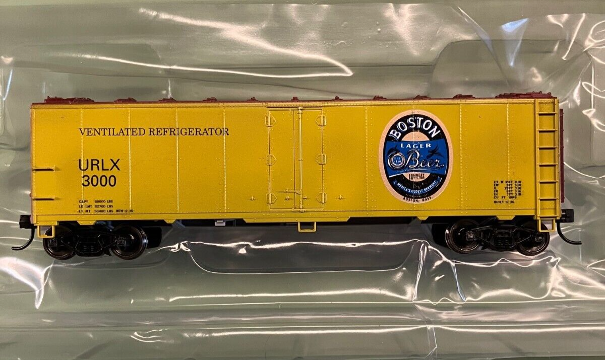 Walthers Main Line assembled CUSTOM painted and printed Boston Beer ...