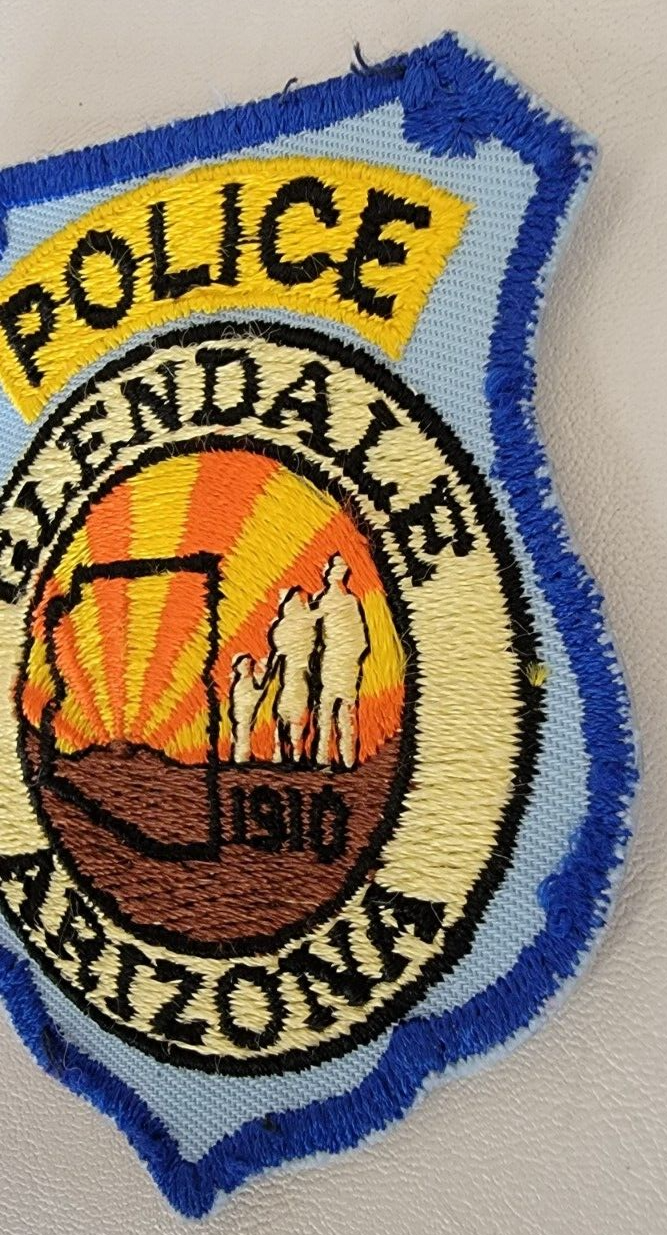 Glendale Arizona Police Vintage Obsolete Patch | eBay