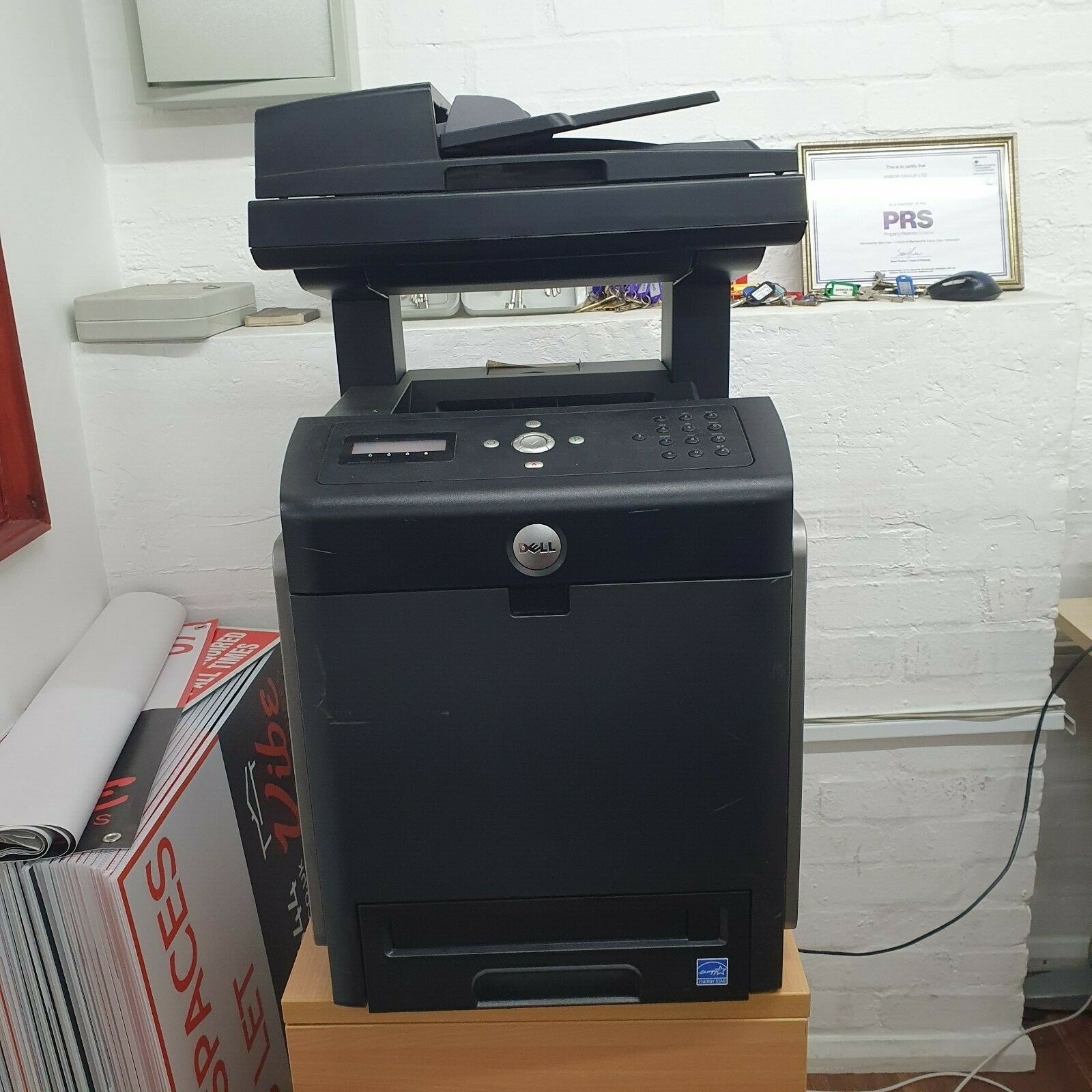 DELL PRINTER 3115CN ALL IN ONE, NETWORK LASER PRINTER, COLOUR ...