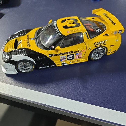 AUTOART 1:18 RON FELLOWS ANDY PILGRIM #3 GM GOODWRENCH CORVETTE C5-R ...