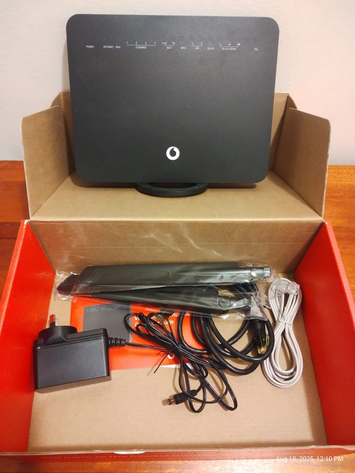 Vodafone WIFI Hub 2.0 Hotspot Mobile Broadband 4G Home Internet | eBay ...