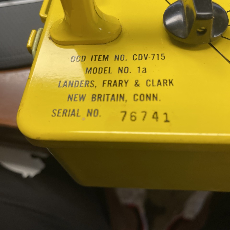 CERTIFIED CALIBRATED CDV 715 SURVEY METER *FREE SHIPPING* | eBay