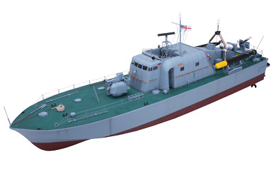 Arkmodel 1/32 Vosper Torpedo Boat Perkasa Fast Patrol Warship High ...