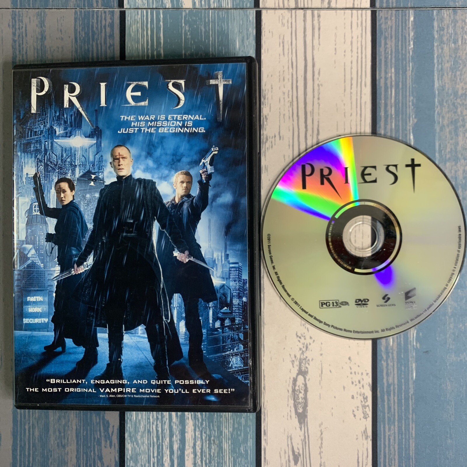 Priest (Rated Version) - DVD By Paul Bettany, Cam Gigandet, Maggie Q ...