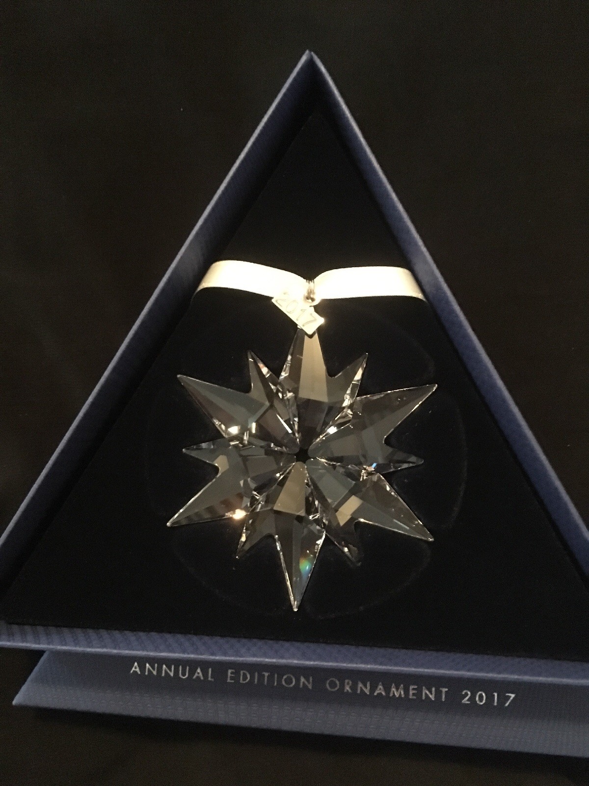 2017 ANNUAL EDITION LARGE CHRISTMAS ORNAMENT SWAROVSKI CRYSTAL #5257589 ...