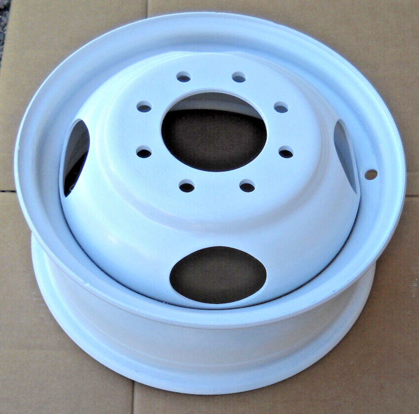 VINTAGE 16" x 6" ACCURIDE # 28177 STEEL DUALLY WHEEL. 8 LUG x 6.5". | eBay