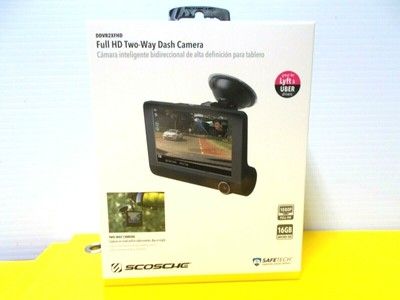 L@@K SCOSCHE FULL HD Two-Way Dash Camera DDVR2XFHD 1080P 16GB ...