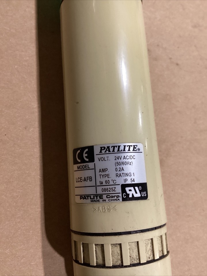 Patlite 24V Signal Light Tower LCE-AFB Red Green Orange Stack Light ...