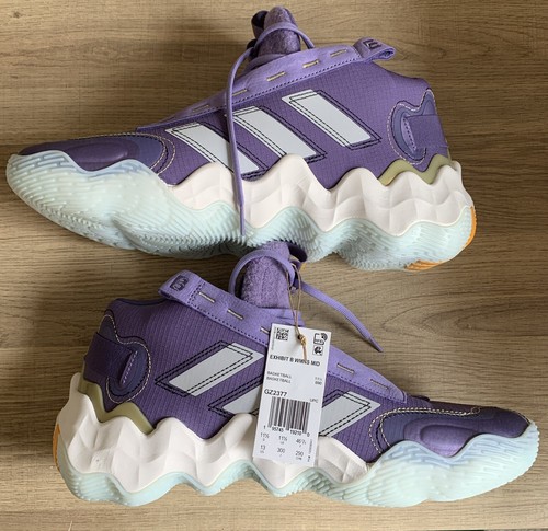 Adidas Exhibit B Candace Parker Mid Basketball Shoes Size US 13 GZ2377 ...