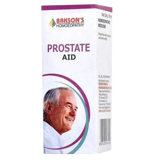 Bakson's Homeopathy Prostate Aid Drops - 30 ml Pack of 3 | eBay