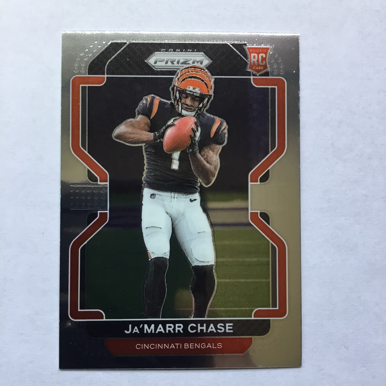2021 Prizm NFL Jamar Chase Base Rookie #337 Bengals | eBay