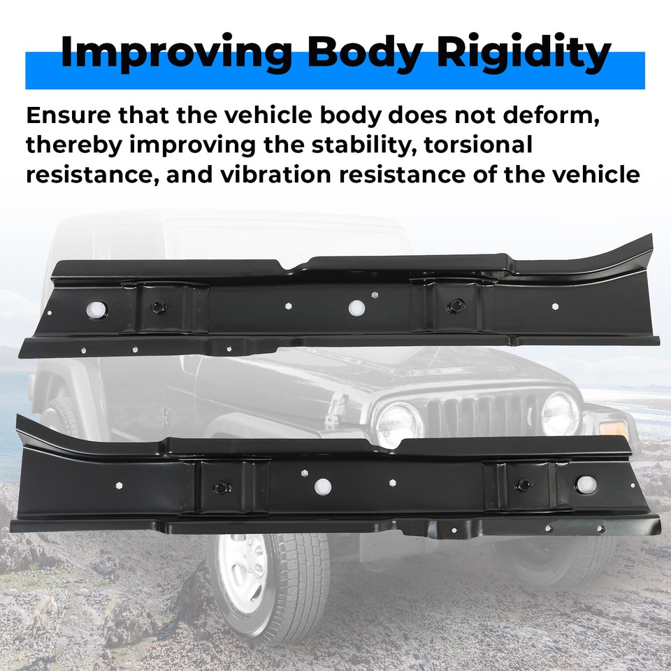 Metal Body Mounts Torque Boxes Floor Pan Supports Braces FOR 97-06 ...