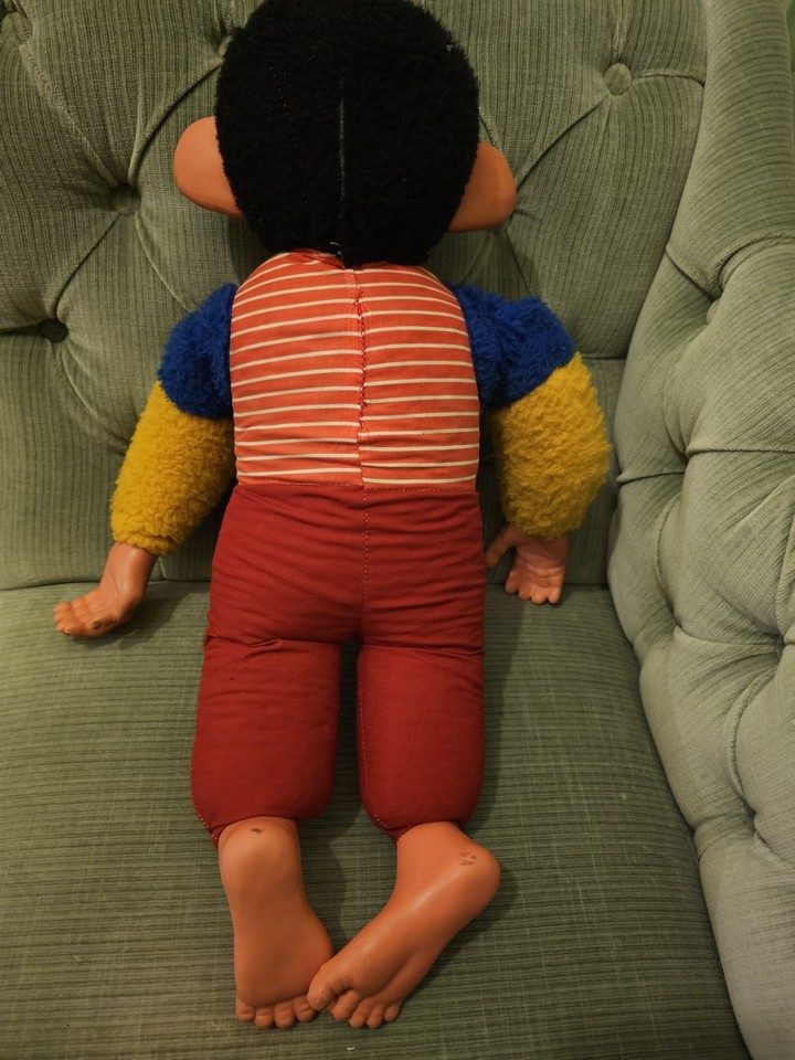 Jacko Monkey Soft Toy Doll with Blinking Eyes Vintage 1960s/70s | eBay UK