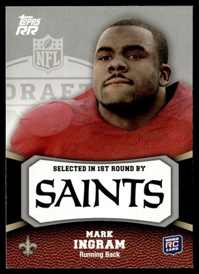 2011 Topps Rising Rookies Mark Ingram Rookie New Orleans Saints #140 | eBay