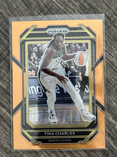 2023 Panini WNBA Tina Charles #92 Gold Numbered /99. Mint Condition | eBay