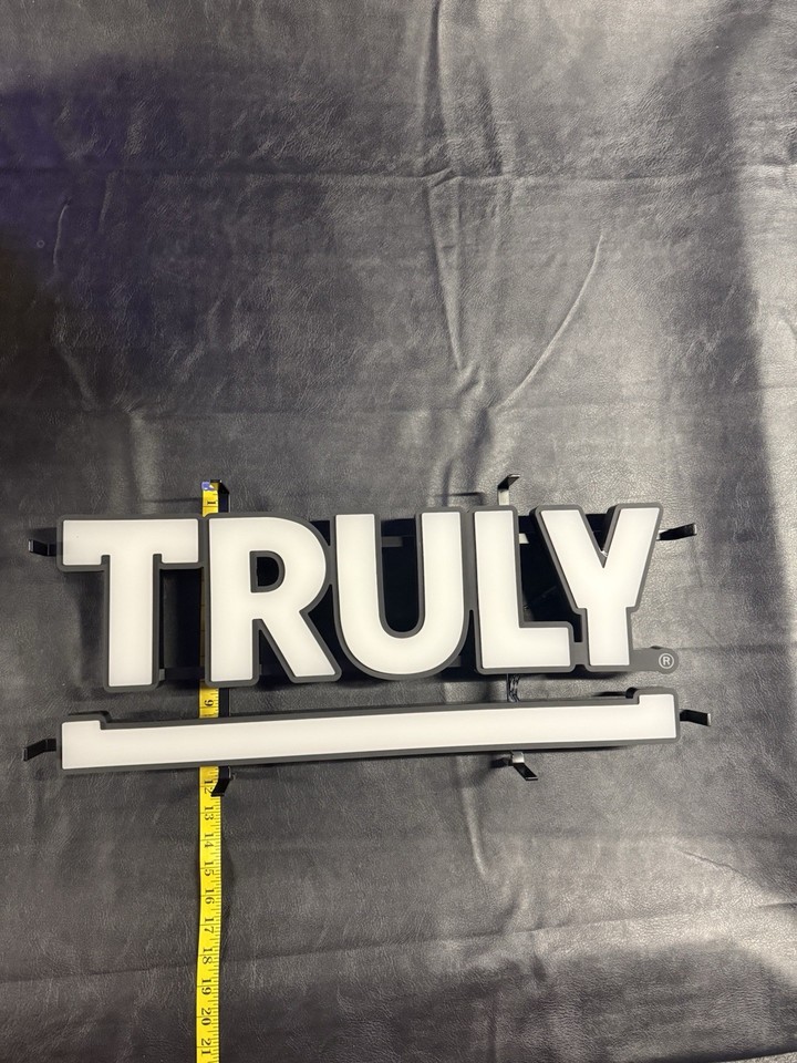 TRULY Hard seltzer LED Faux Neon Sign | eBay