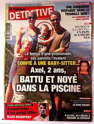 DETECTIVE du 20/03/2013; Amoureuse d'un Sérial Killer/ Triangle Noir ...