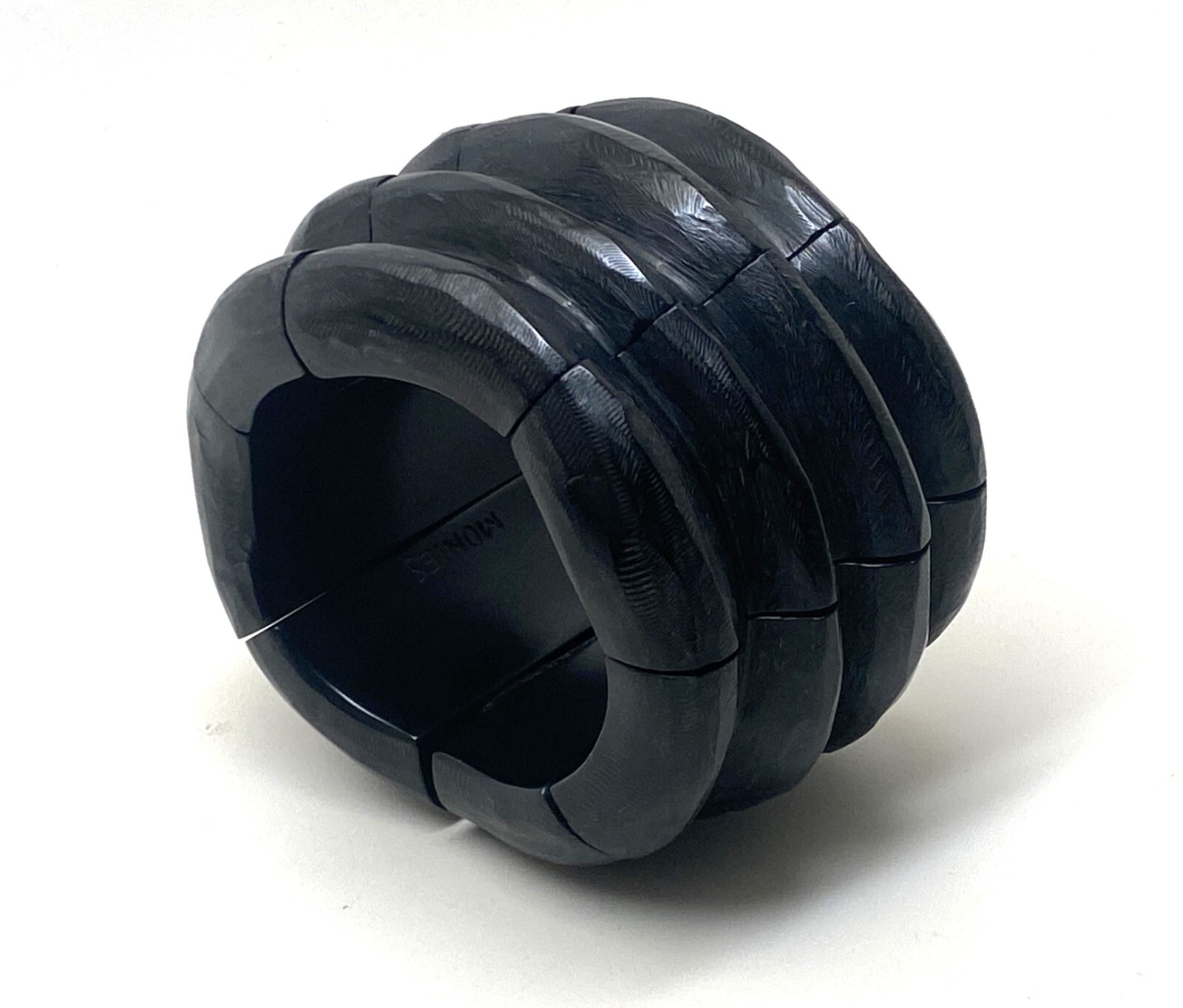 Exquisite Monies Gerda Lynggaard Ebony Wood Massive Bangle Bracelet | eBay