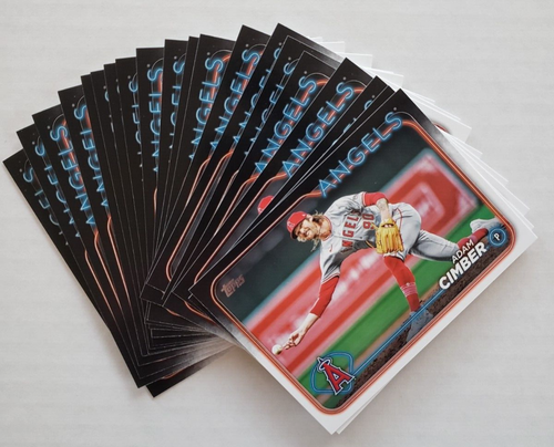 2024 Topps Update Baseball LOT of 20 Cards - US282 Adam Cimber, Angels ...
