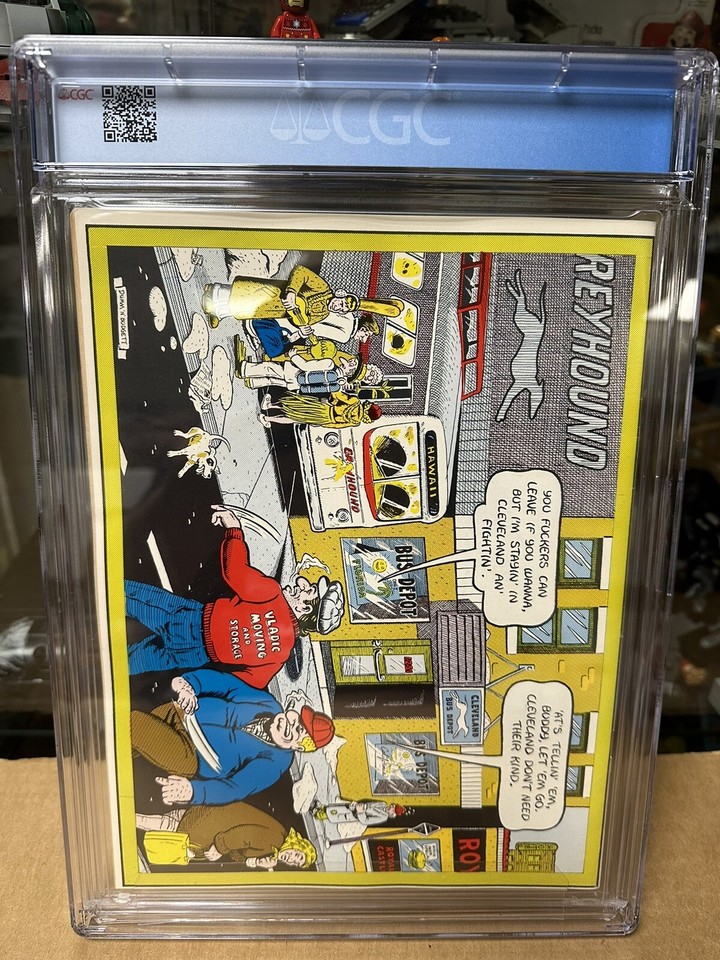 American Splendor #1 VF CGC 9.0 Comic - H Pekar R Crumb 1st Print | eBay