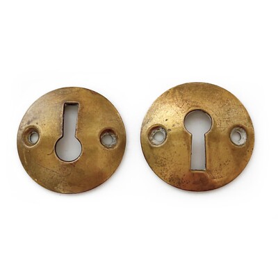 Escutcheons & Key Hole Covers - Solid Brass Keyhole Cover