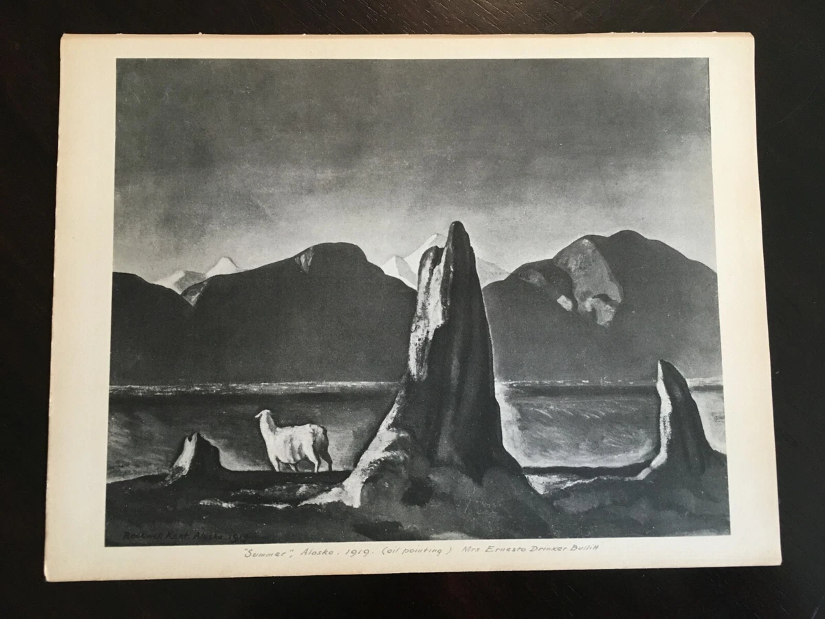 Rockwell Kent Lithograph