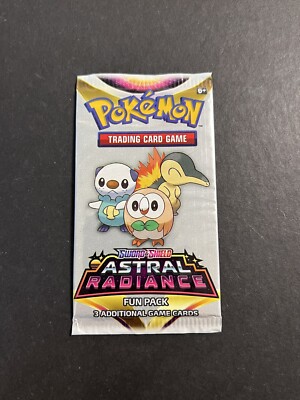 Astral Radiance Pokemon Cards Fun Pack - 3 Cards - Factory Sealed SWSH ...