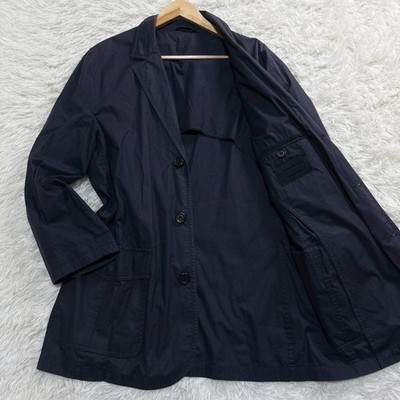 Ermenegildo Zegna Men Navy Tailored Jacket Long Sleeve 50 Limited ...