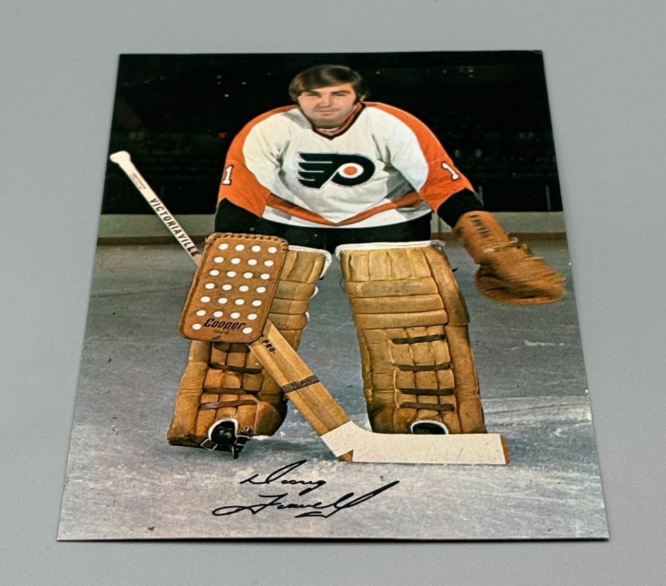Early 1970s - Doug Favell - Team Postcard - Philadelphia Flyers ...