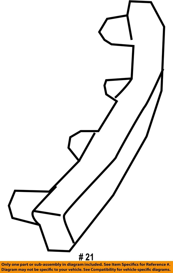 2018-2023 GMC Terrain Driver Side Rear Bumper Reflector Lamp | Left ...