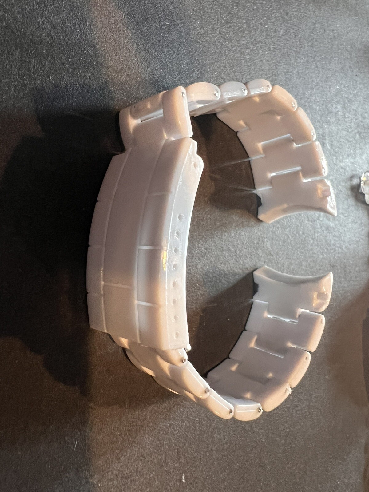 White Plastic Watch Bracelet | eBay