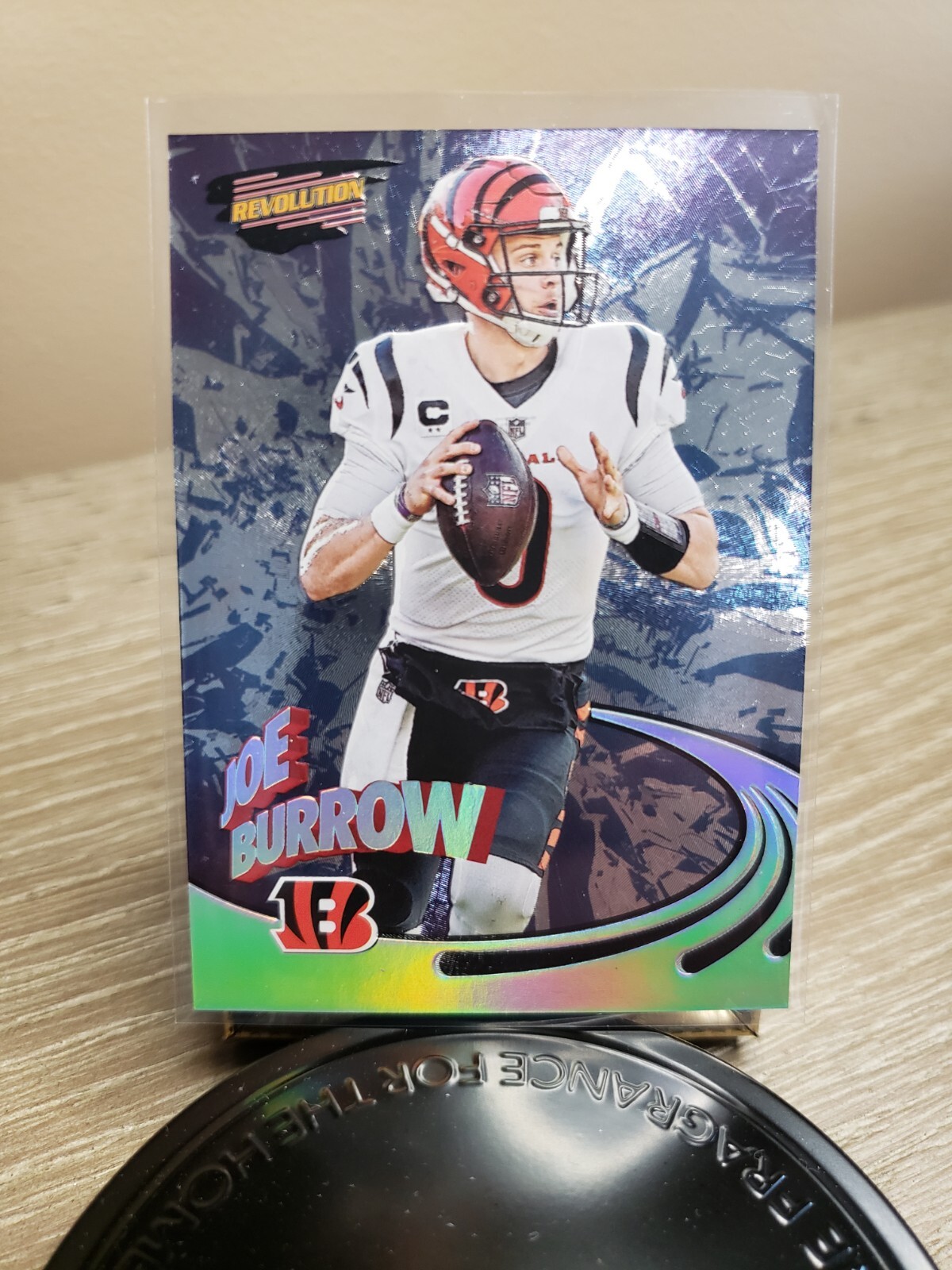 JOE BURROW 2022 Panini Zenith Football Bengals Pacific Revolution PR-5 ...