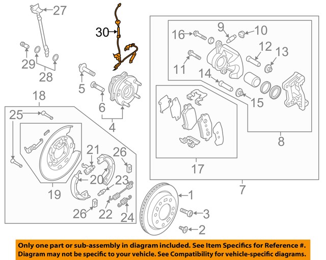 91920-d3010 Hyundai Cable Assyabsextlh 91920D3010 Genuine OEM Part for ...