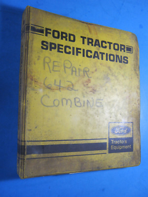 FORD 642 COMBINE REPAIR MANUAL SERVICE OEM | eBay