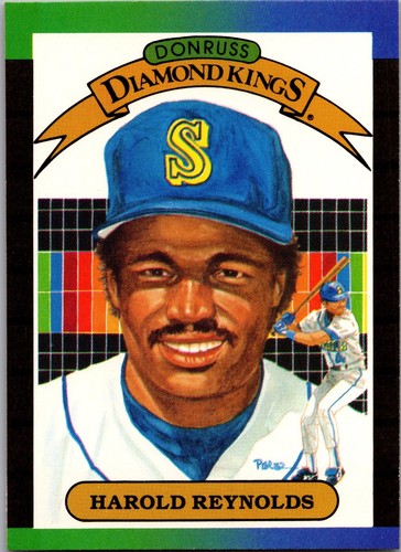 1989 Donruss - Diamond Kings Harold Reynolds #21 | eBay