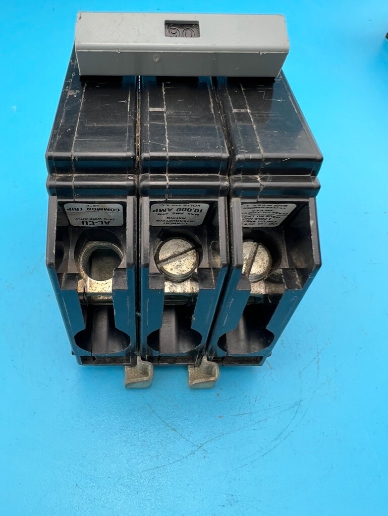 Cutler Hammer 90 Amp 3 Pole CHB Circuit Breaker Eaton CHB390 240V ...