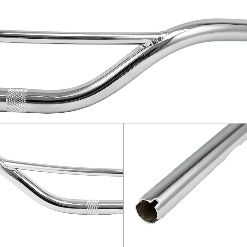 Chrome 1" Hollywood Handlebar Fit For Harley Softail Fatboy Sportster ...