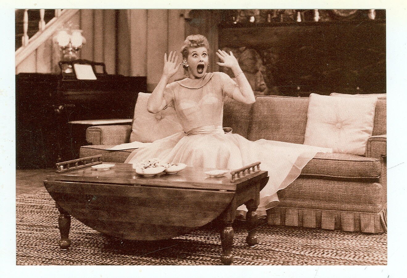 I LOVE LUCY-LUCY WITH SURPRISED LOOK-4"X6"-(#20*) | eBay