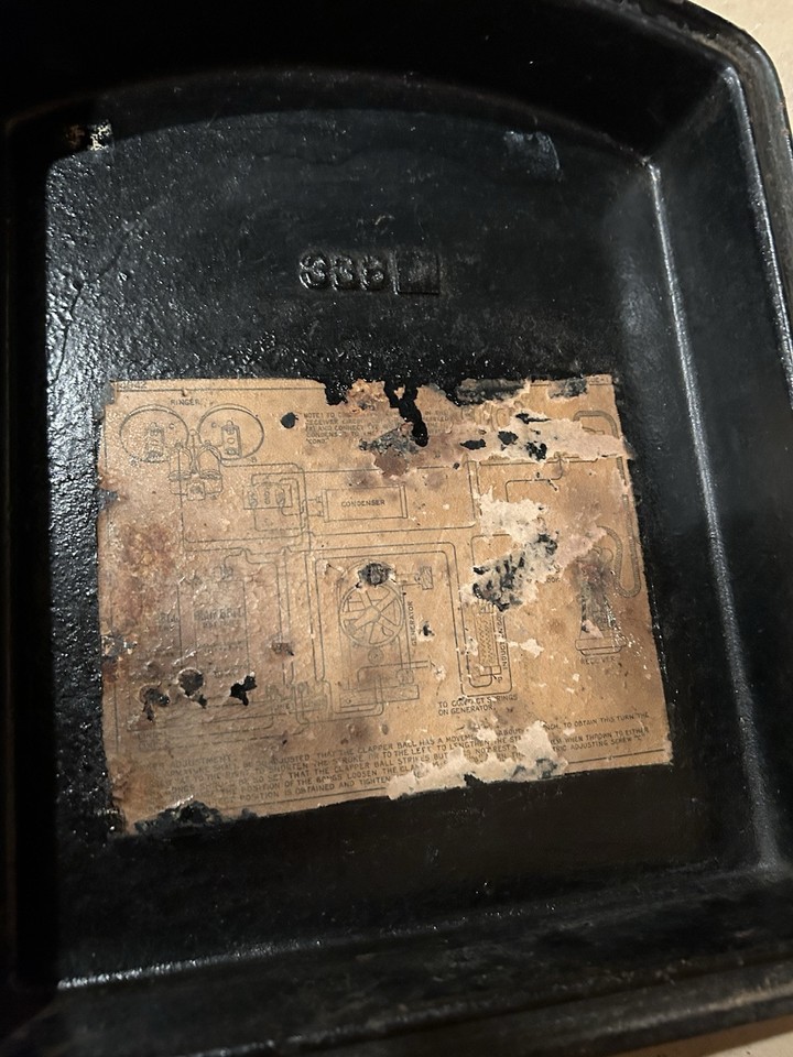 RARE - Western Electric Cast Iron Explosion Proof Antique Vintage Phone ...