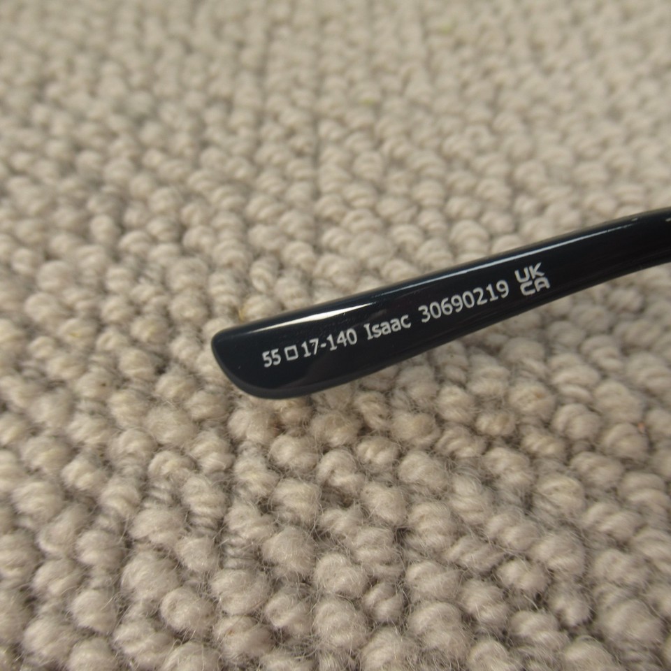 Specsavers Glasses Frames Isaac 30690219 Black Rectangle Eyeglasses ...