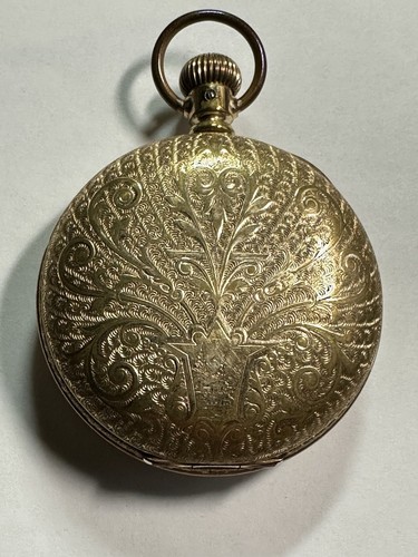 Antique 18 Size Monarch Gold-Filled Empty Pocket Watch Hunting Case WS ...