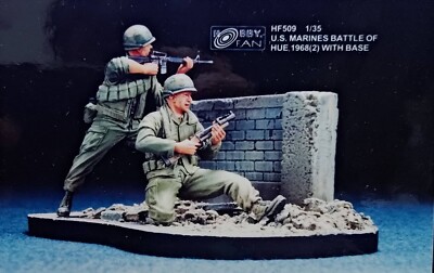 Hobby Fan 1/35 HF-509 US Marines (Battle Of Hue) (1968) (2) - 2 Figures ...