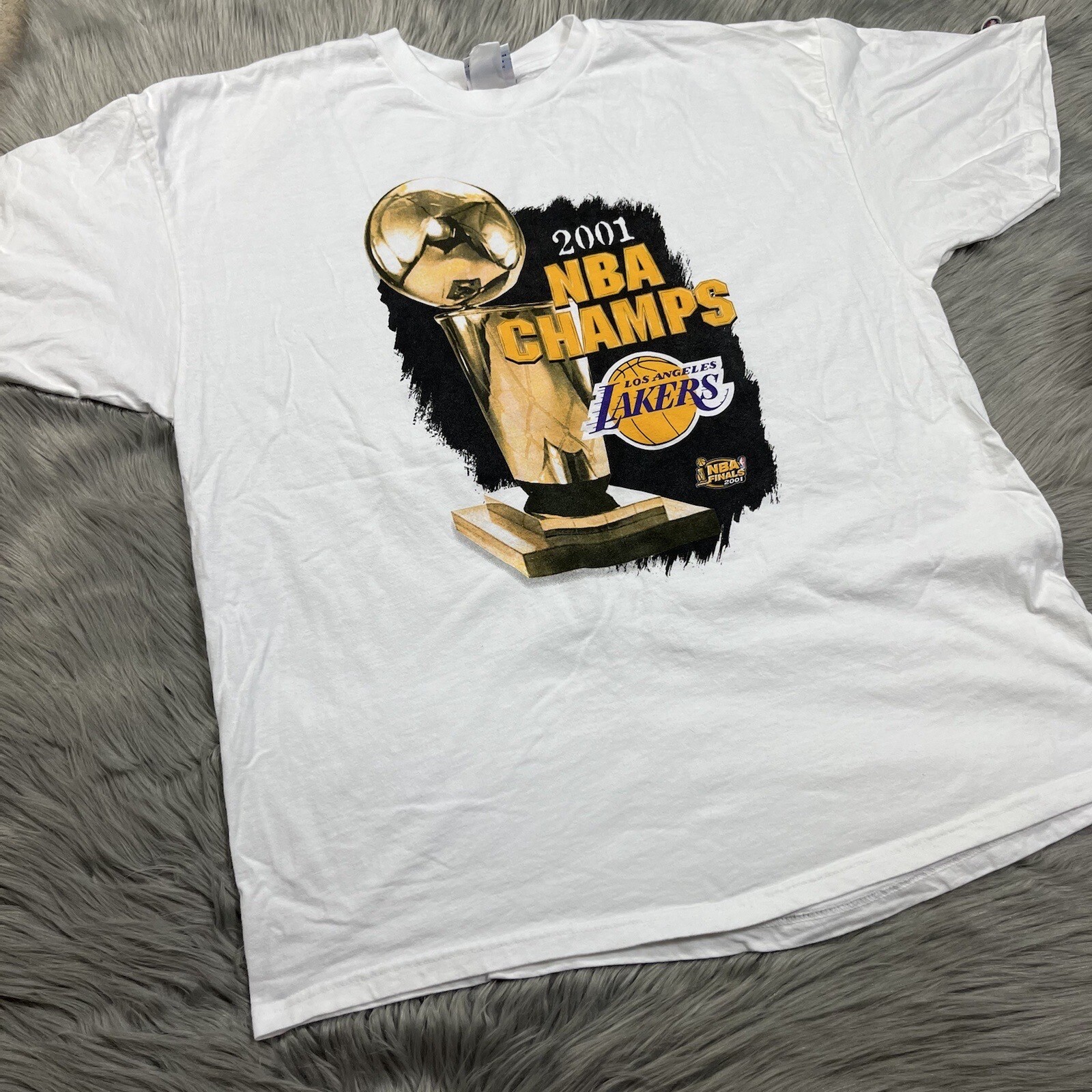 Vintage 2001 NBA Los Angeles Lakers Champion Finals W… - Gem
