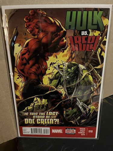 Hulk 10 🔥2015 VS RED HULK🔥DOC GREEN🔥Marvel Comics🔥NM | eBay